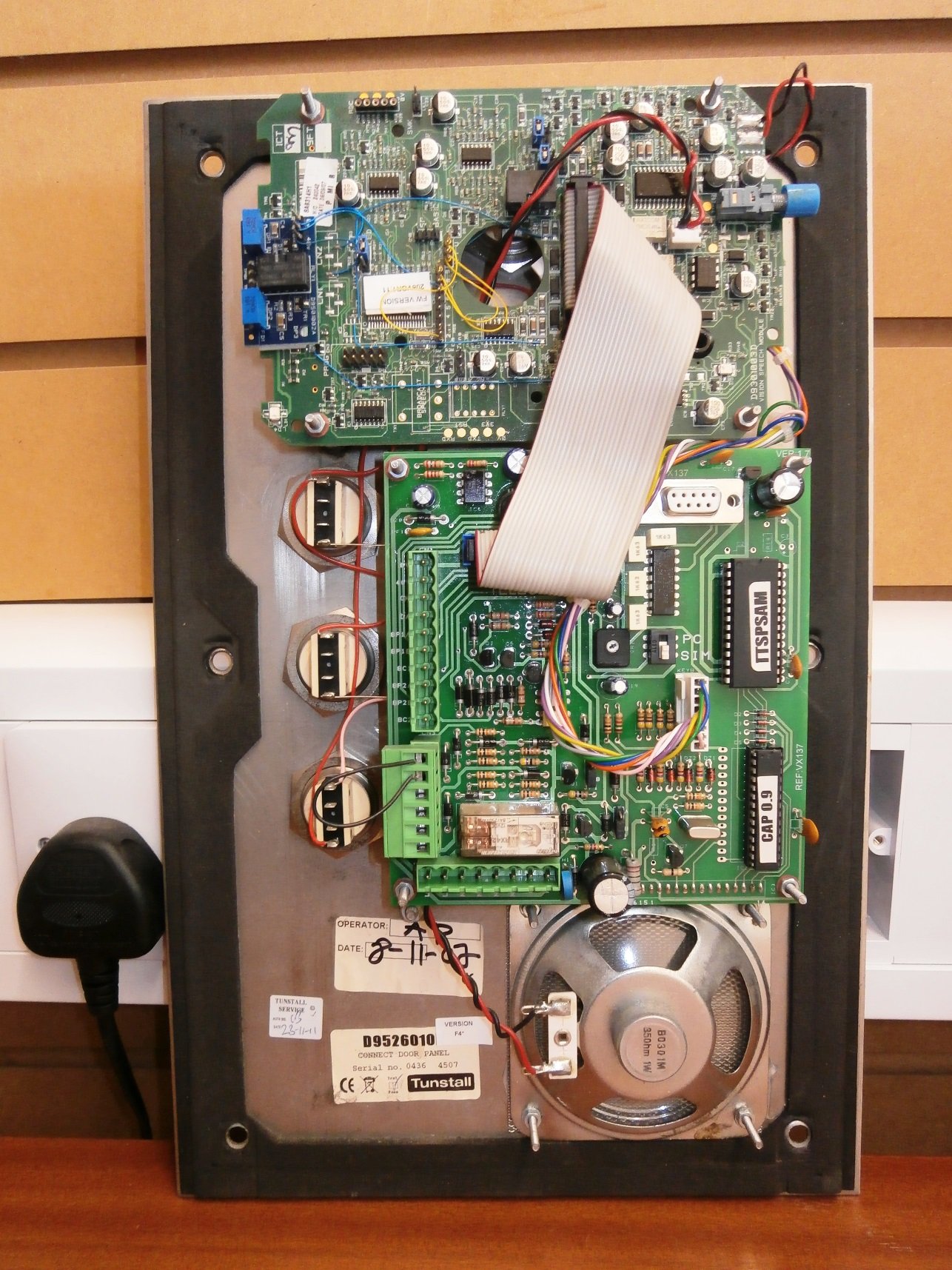 D9526010 Connect Door Panel - Warden Call Spare Parts Ltd