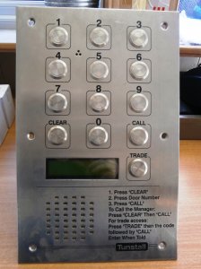 Vision Connect Door Panel Front - Warden Call Spare Parts Ltd