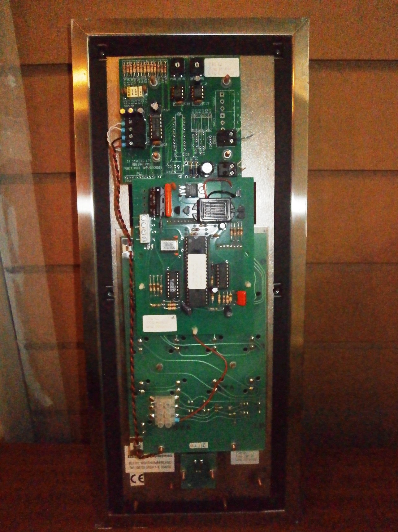 ZWP105 Door Panel Rear - Warden Call Spare Parts Ltd